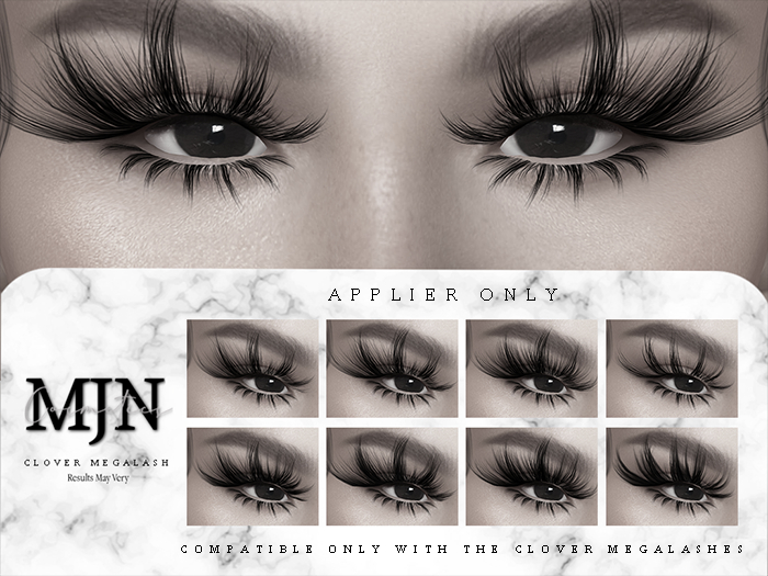 Second Life Marketplace - [MJN] Essentials Clover Megalash - {DEMO}